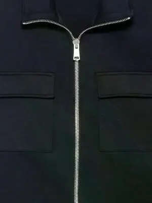 Marc O'polo Zip-up Sweatshirt With Flap Pockets