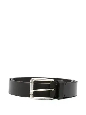 Marc O'polo Leather Belt With Buckle Fastening