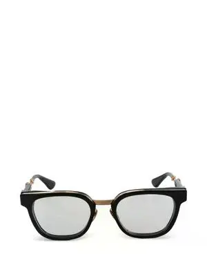Chrome Hearts Cross-embellished Square-frame Glasses