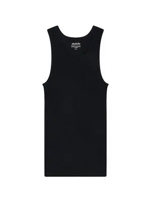 Aimé Leon Dore Ribbed-knit Tank Top - Black