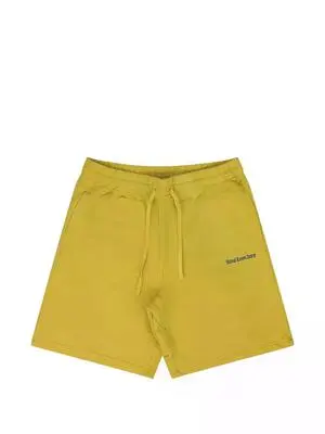Aimé Leon Dore Logo Embroidered Shorts - Yellow