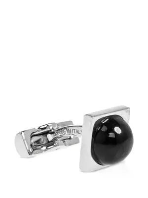 FERRAGAMO Stone-embellished Mismatched Cufflinks