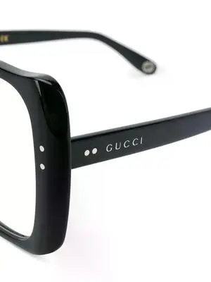 Gucci Oversized Square Frame Glasses