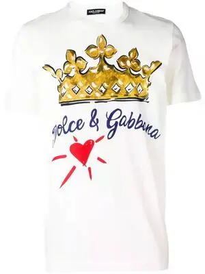 Dolce & Gabbana Crown-print T-shirt