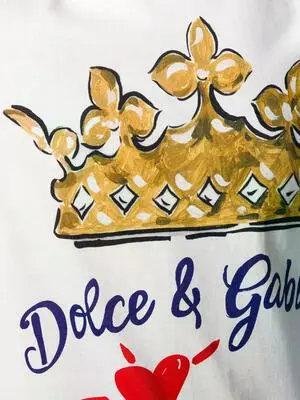 Dolce & Gabbana Crown-print T-shirt