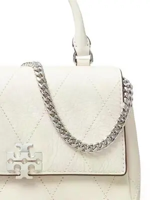 Tory Burch Mini Charlie Quilted Top-handle Crossbody Bag