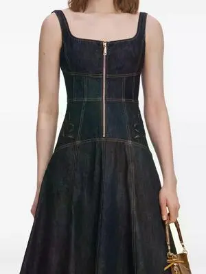 SELF-PORTRAIT Broderie Anglaise Midi Dress
