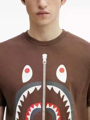 A BATHING APE Shark Graphic-print T-shirt