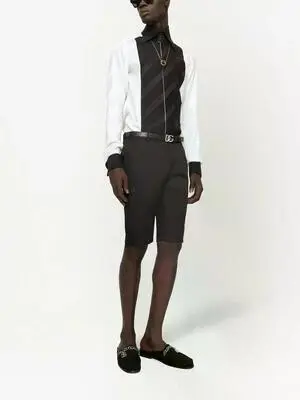 Dolce & Gabbana Embroidered Tailored Shorts