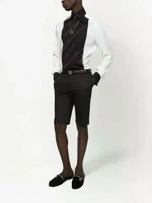 Dolce & Gabbana Embroidered Tailored Shorts