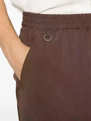 MARSEM Elasticated Waistband D-ring Trousers