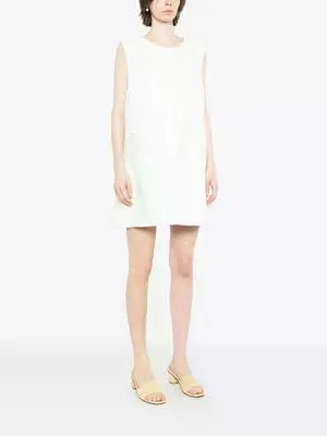 Aje Halo Embroidered Mini Dress