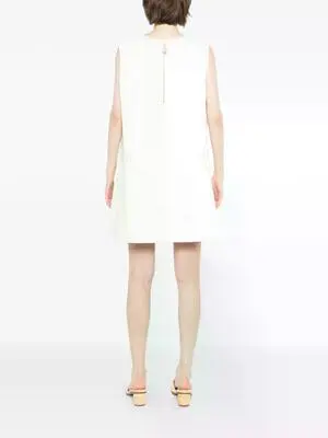 Aje Halo Embroidered Mini Dress