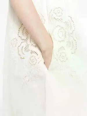 Aje Halo Embroidered Mini Dress