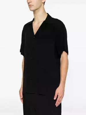 MARSEM Short-sleeve Camp-collar Shirt
