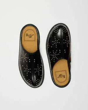 Dr. Martens San Studded Leather Mules