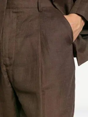 MARSEM Pleated-front Tailored Trousers