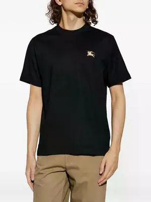 Burberry Embroidered-logo T-shirt