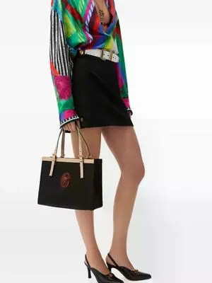 Versace Rivière Canvas Tote