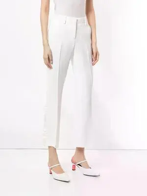 N°21 Cropped Ruffle Detail Trousers