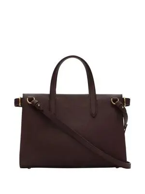 Burberry Small Cotswolds Check Tote Bag - Brown