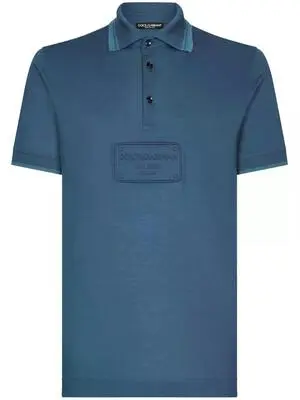 Dolce & Gabbana Embroidered-logo Polo Shirt