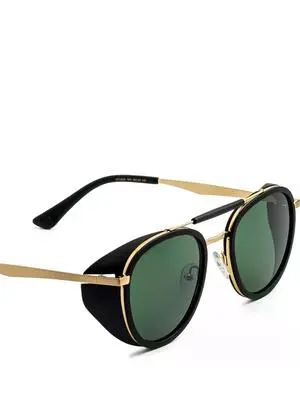 EPOS Storm Round-frame Sunglasses - Black