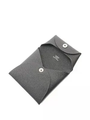 Hermès Bastia Coin Purse - Grey