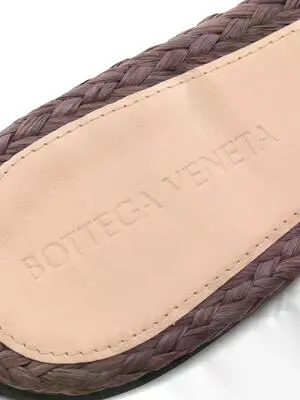 Bottega Veneta Raffia Flat Sandals