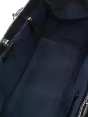 Dior Trotter Flight Line Denim Handbag - Grey