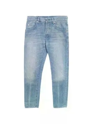 Gucci Strawberry Embroidered Jeans