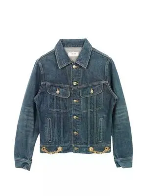 Celine Triomphe Chain Denim Jacket