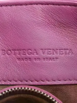 Bottega Veneta Intrecciato Shoulder Bag - Purple