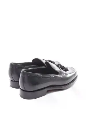 Hermès Tassel Leather Loafers