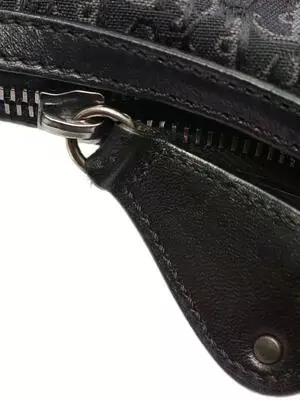 Dior Oblique Shoulder Bag - Black