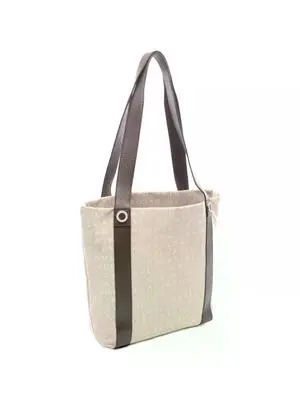 BVLGARI Logomania Canvas Tote Bag - Neutrals