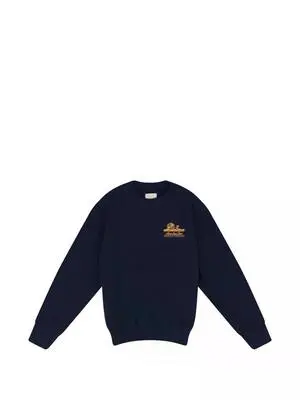 Aimé Leon Dore Unisphere Long-sleeve Sweatshirt - Blue