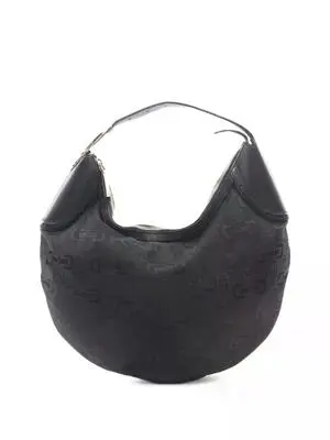 Gucci Horsebit Shoulder Bag - Black