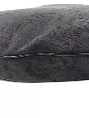Gucci Horsebit Shoulder Bag - Black