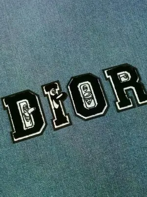 Dior Logo Patch Denim Jacket