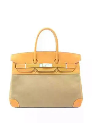 Hermès 2007 Birkin 35 Handbag - Green