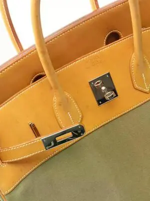 Hermès 2007 Birkin 35 Handbag - Green