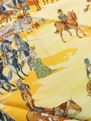 Hermès 2000s Cirque Molier Scarf