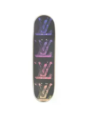 LOUIS VUITTON Monogram Skateboard - Black