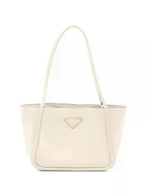 Prada Grained Leather Tote Bag