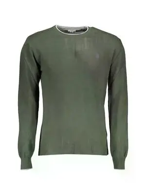 U.s. Polo Assn. Embroidered Crew Neck Sweater - Green