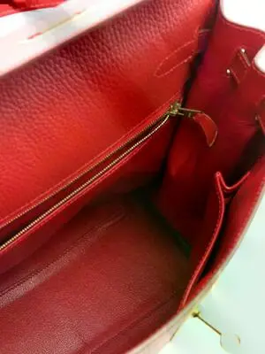 Hermès Kelly Ad Gm Backpack - Red