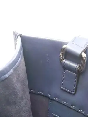 Fendi Embossed Logo Tote Bag