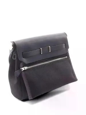 Hermès Mini Airbag Zip Crossbody Bag - Black