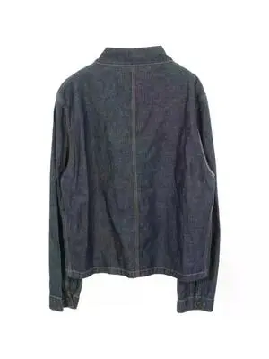 Prada Chambray Blouson Jacket